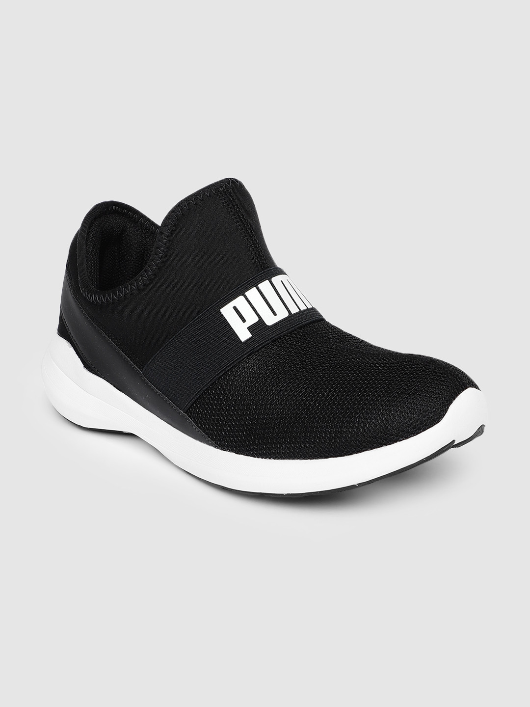 Buy Puma Men Black Pace Slip On Sneakers - Casual Shoes for Men ...