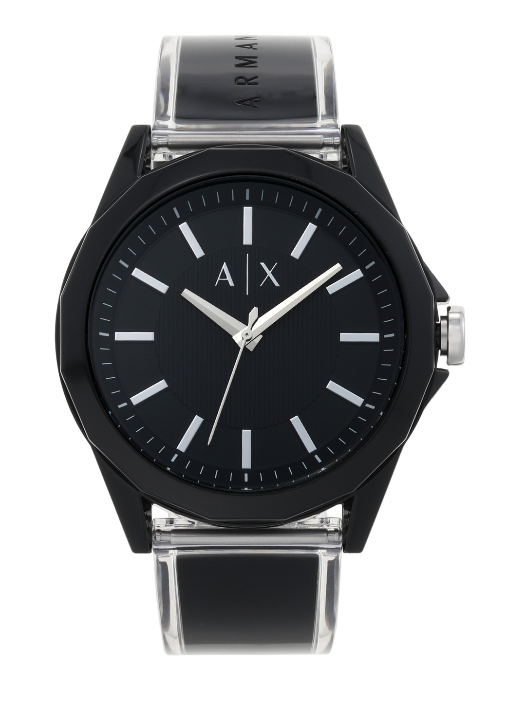 Buy Armani Exchange Men Black Analogue Watch AX2629 - Watches for Men ...