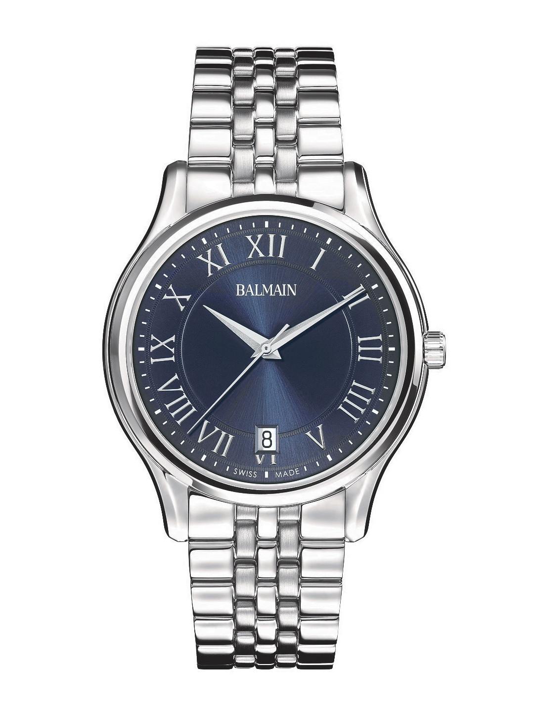 Buy Balmain BELEGANZA GENT II Men Navy Blue Swiss Made Analogue Watch ...