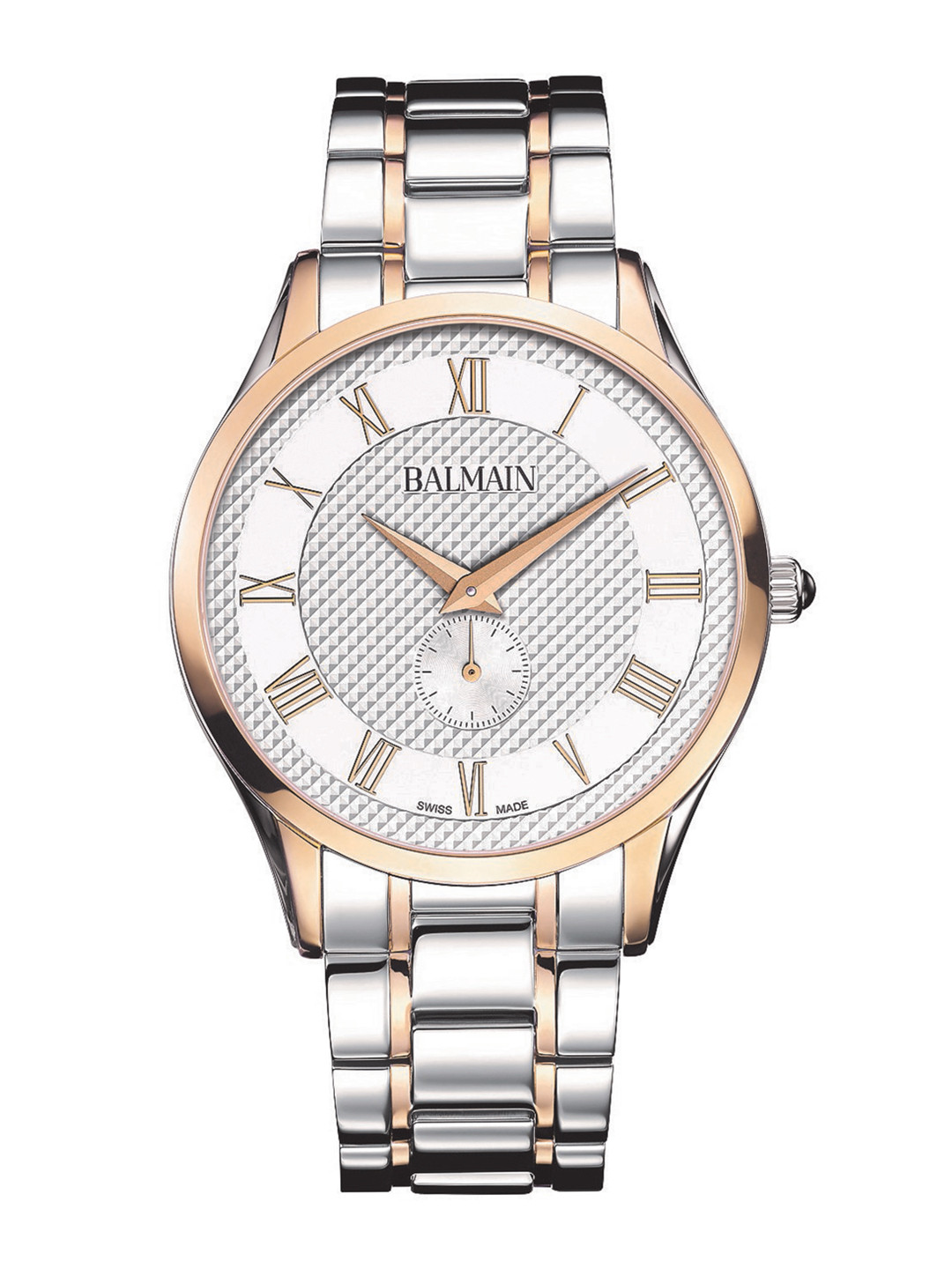 Buy Balmain Classic R Gent Small Second Off White Swiss Made Analogue ...
