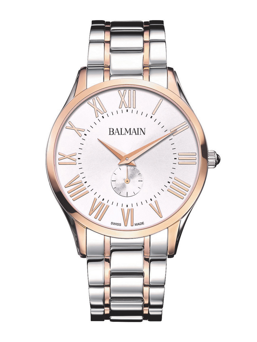 Buy Balmain Classic R Gent Small Second Silver Toned Swiss Made ...