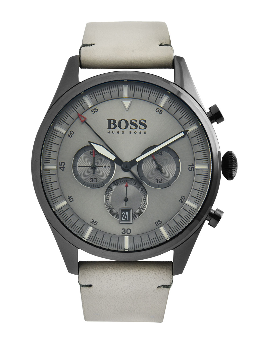 Buy Hugo Boss Classic Men Grey Analogue Watch 1513710 - Watches for Men ...