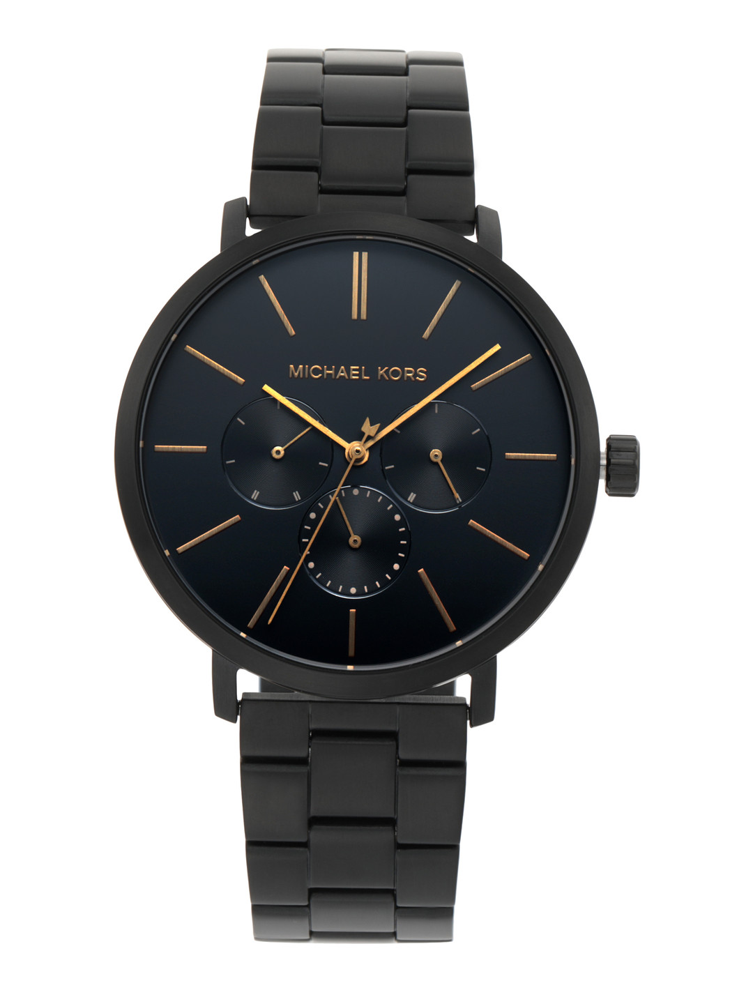 Buy Michael Kors BLAKE Men Black Analogue Watch MK8703 - Watches for ...