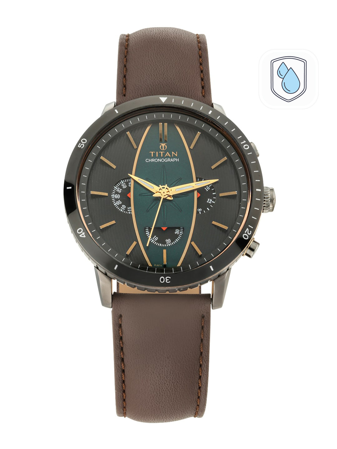 Buy Titan Maritime Men Sea Green Analogue Watch 1832KL01 - Watches for ...