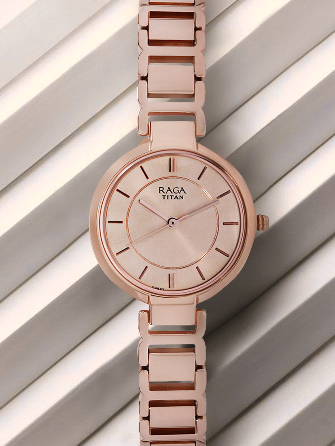 Buy Titan Women Rose Gold Analogue Watch 2608WM01 - Watches for Women ...