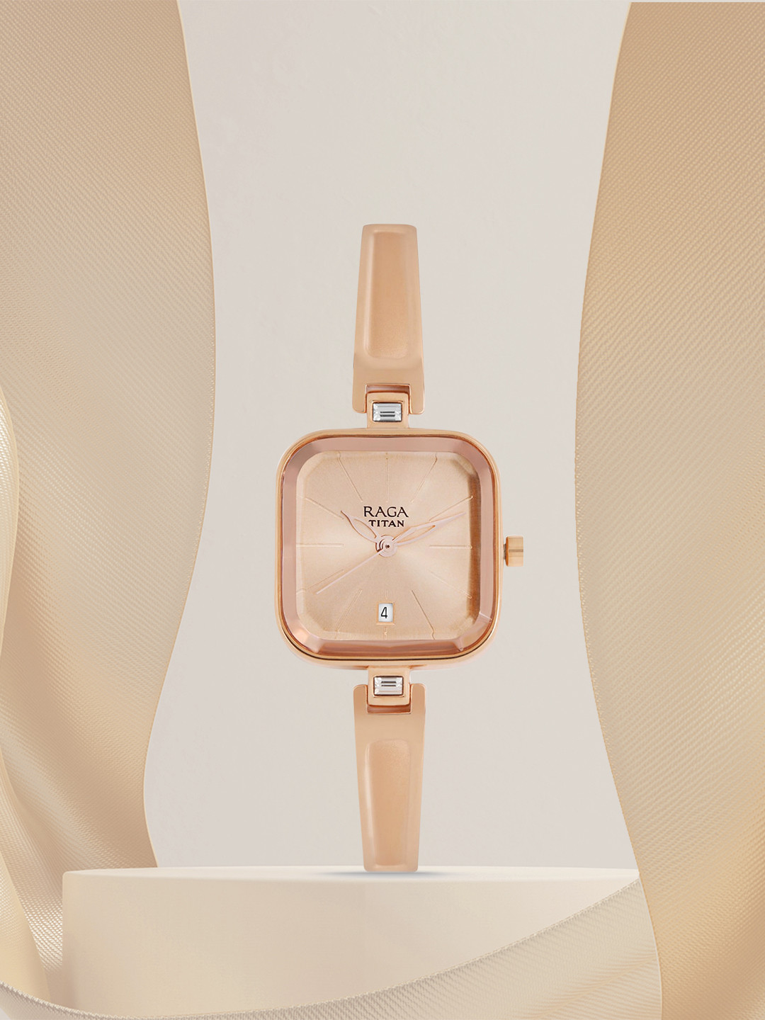 Buy Titan Women Rose Gold Analogue Watch 2607WM01 - Watches for Women ...