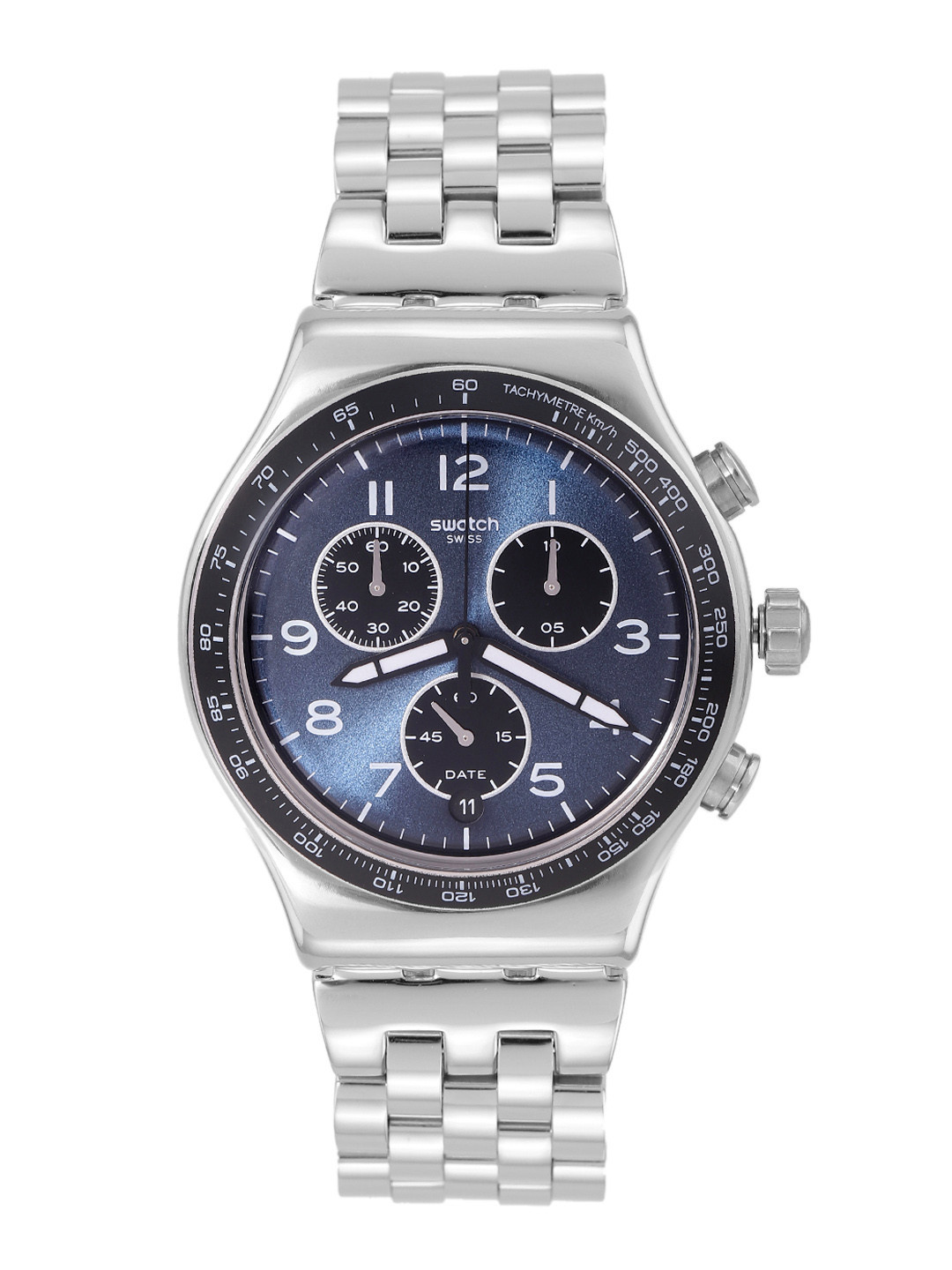 Buy Swatch Tech Mode Men Navy Blue Water Resistant Analogue Watch ...