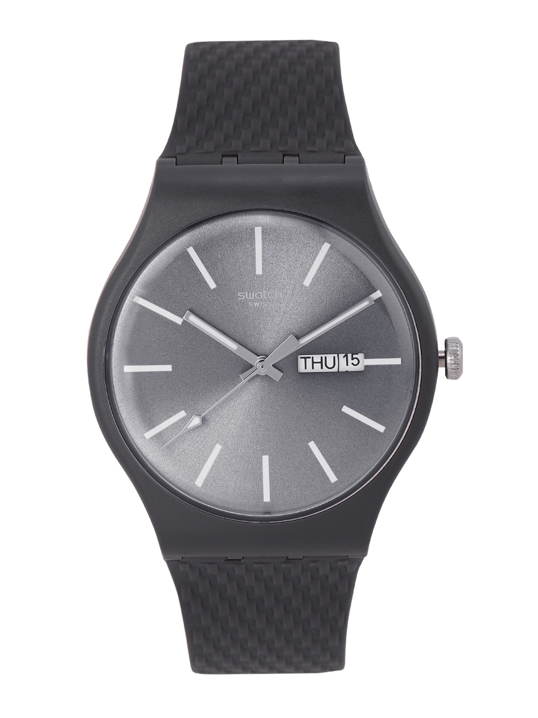 Buy Swatch BauSwatch Unisex Metallic Water Resistant Analogue Watch ...