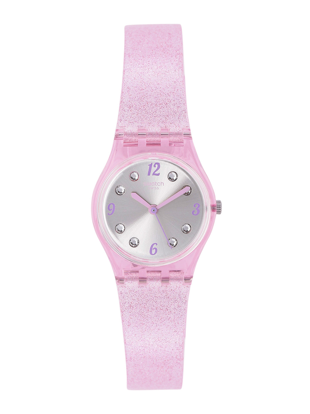 Buy Swatch TimetoSwatch Women Silver Water Resistant Analogue Watch ...