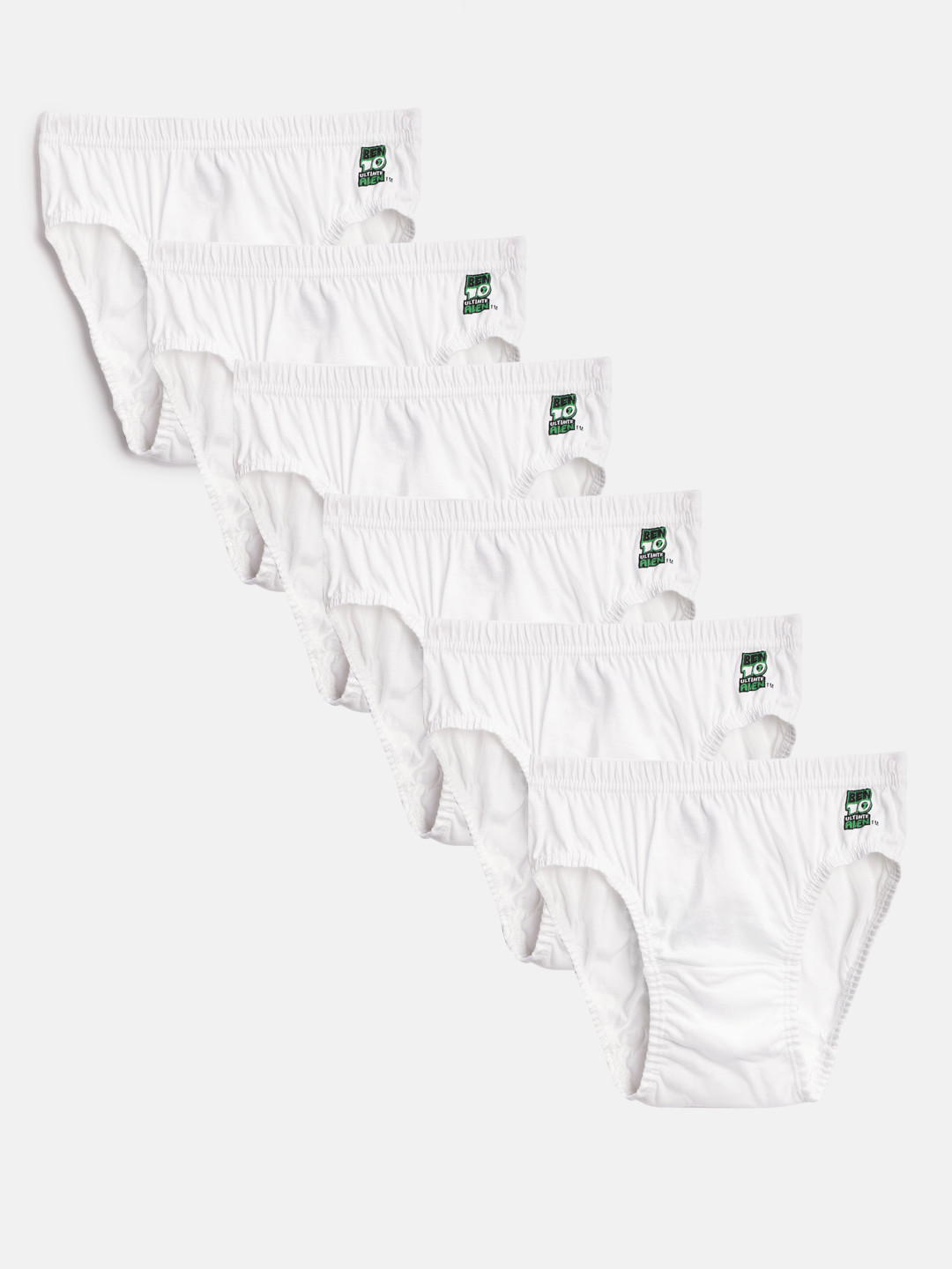 Buy Bodycare Kids Boys Pack Of 6 Ben 10 Print Briefs 312ABCDAB 65 ...