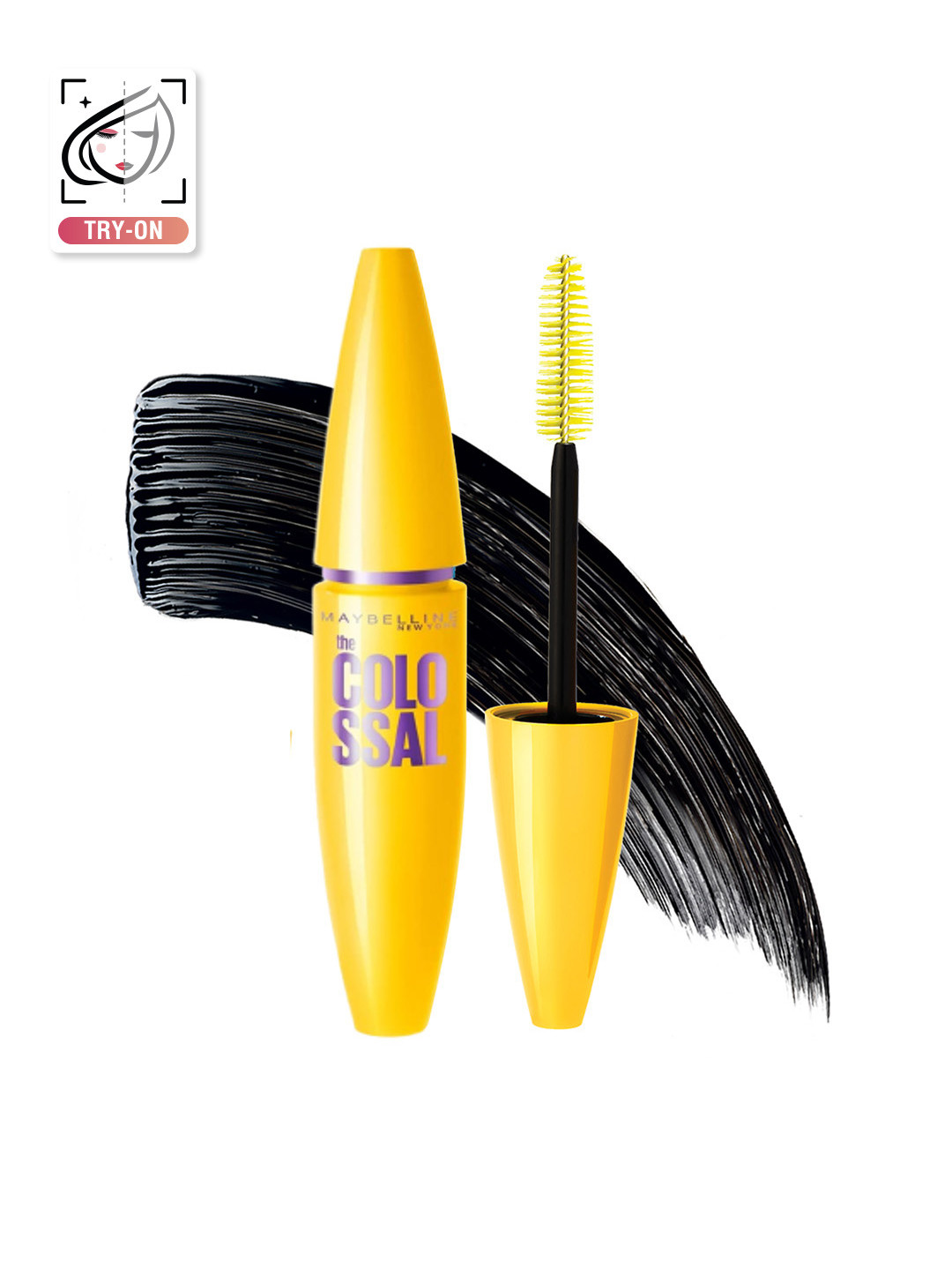 Buy Maybelline New York Washable Volume Express Colossal Mascara Black ...