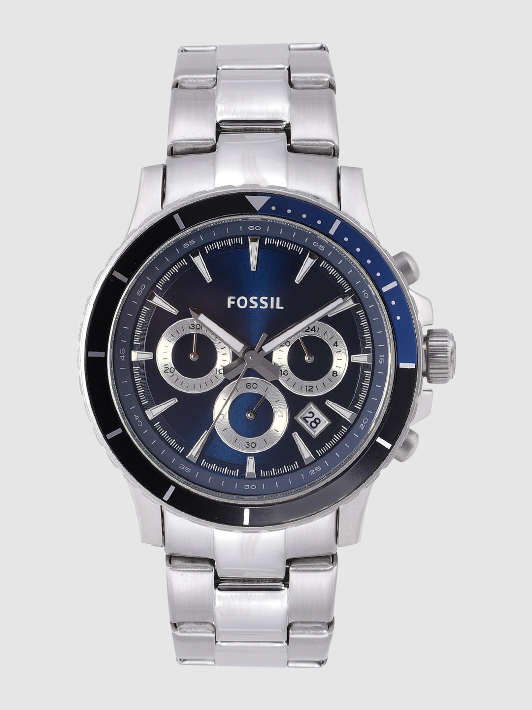 Buy Fossil Men Navy Blue Analogue Watch CH2927 - Watches for Men ...