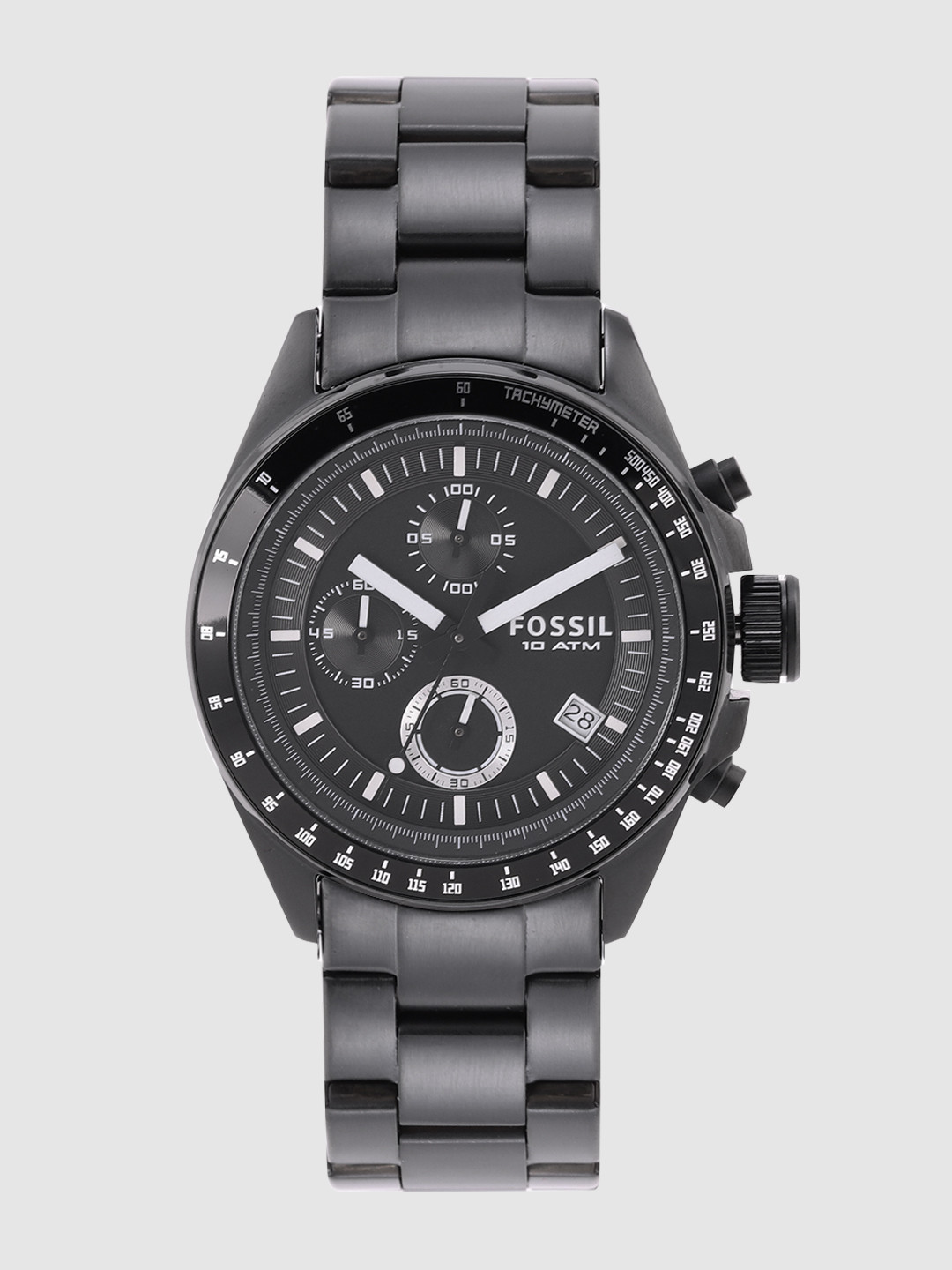 Buy Fossil DECKER M Men Black Analogue Watch CH2601 - Watches for Men ...