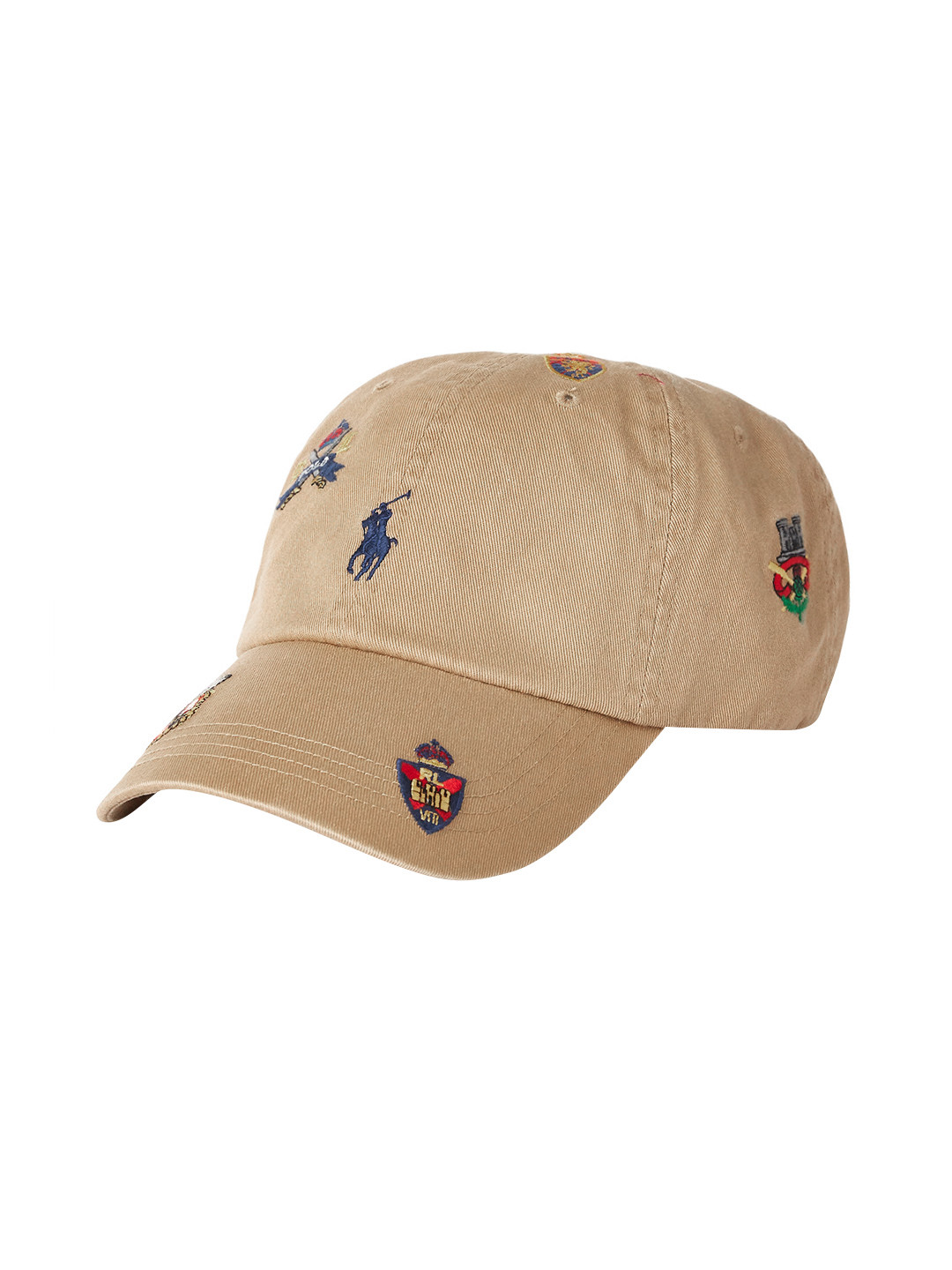 Buy Polo Ralph Lauren Men Khaki Embroidered Chino Baseball Cap - Caps ...