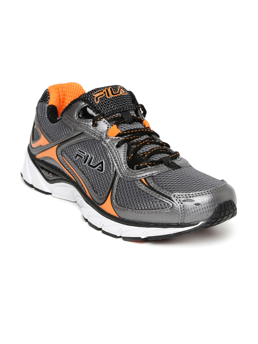Buy FILA Lighweight Men Grey Quadrix Running Shoes - Sports Shoes for ...