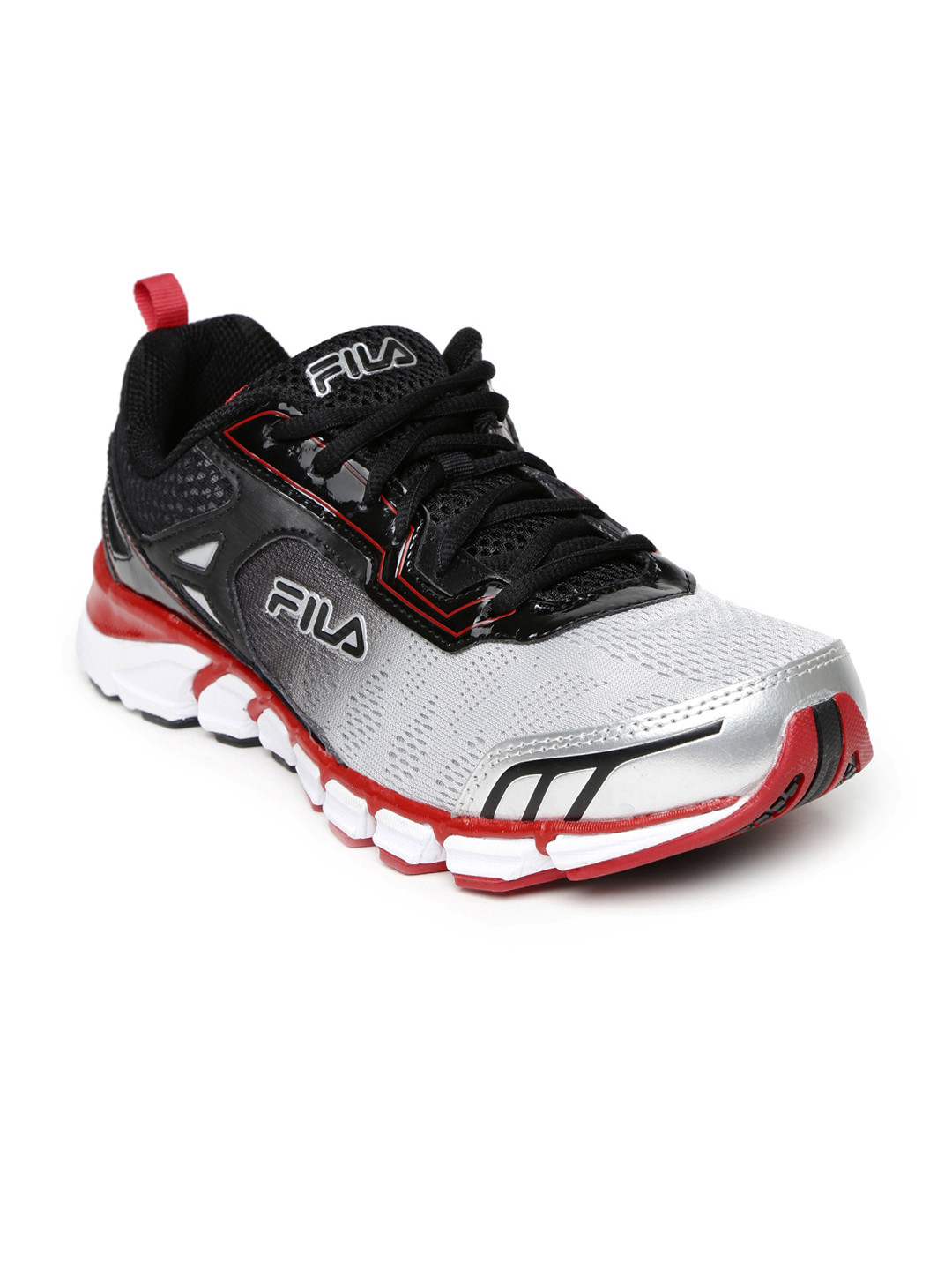 Buy FILA Men Grey & Black Mechanic 3 Energized Sports Shoes - Sports ...