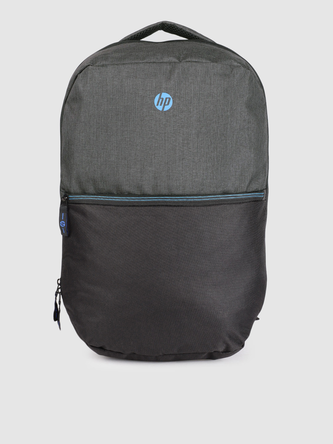 Buy HP Unisex Black & Grey Colourblocked Titanium Backpack - Backpacks ...
