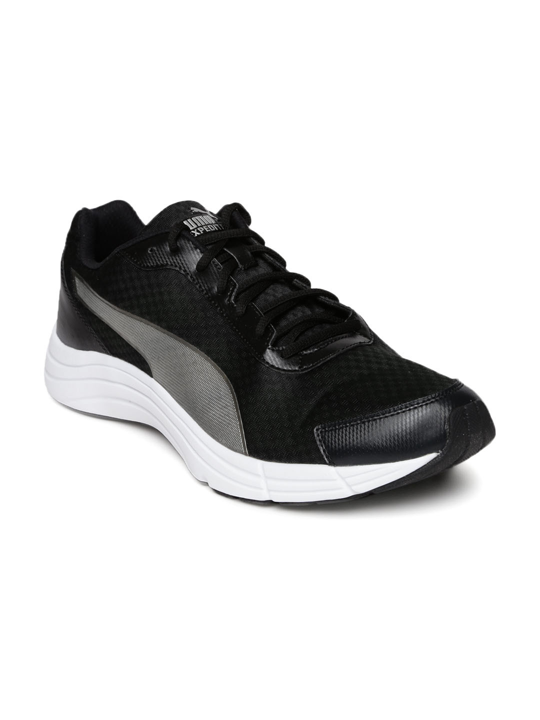 Buy PUMA Men Black Expedite Running Shoes - Casual Shoes for Men ...
