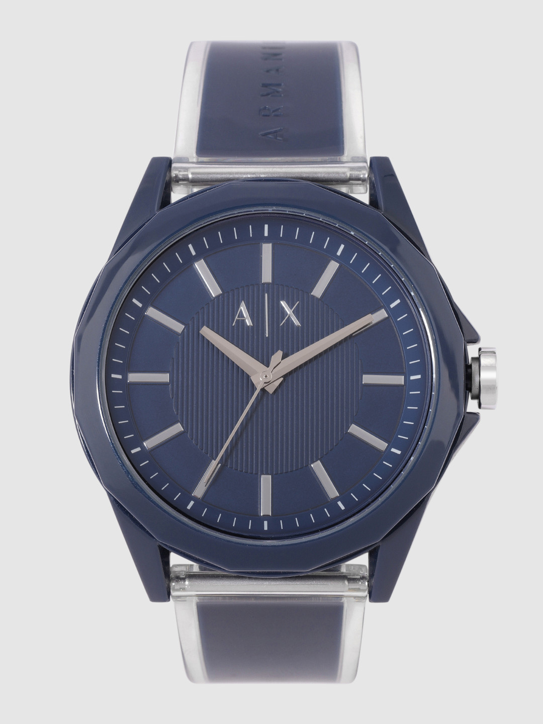 Buy Armani Exchange Men Blue Analogue Watch AX2631_SOR - Watches for ...