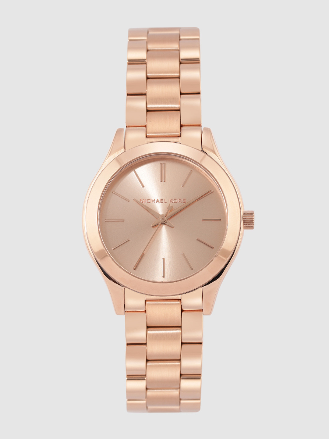 Buy Michael Kors Women Rose Gold Analogue Watch MK3513 - Watches for ...
