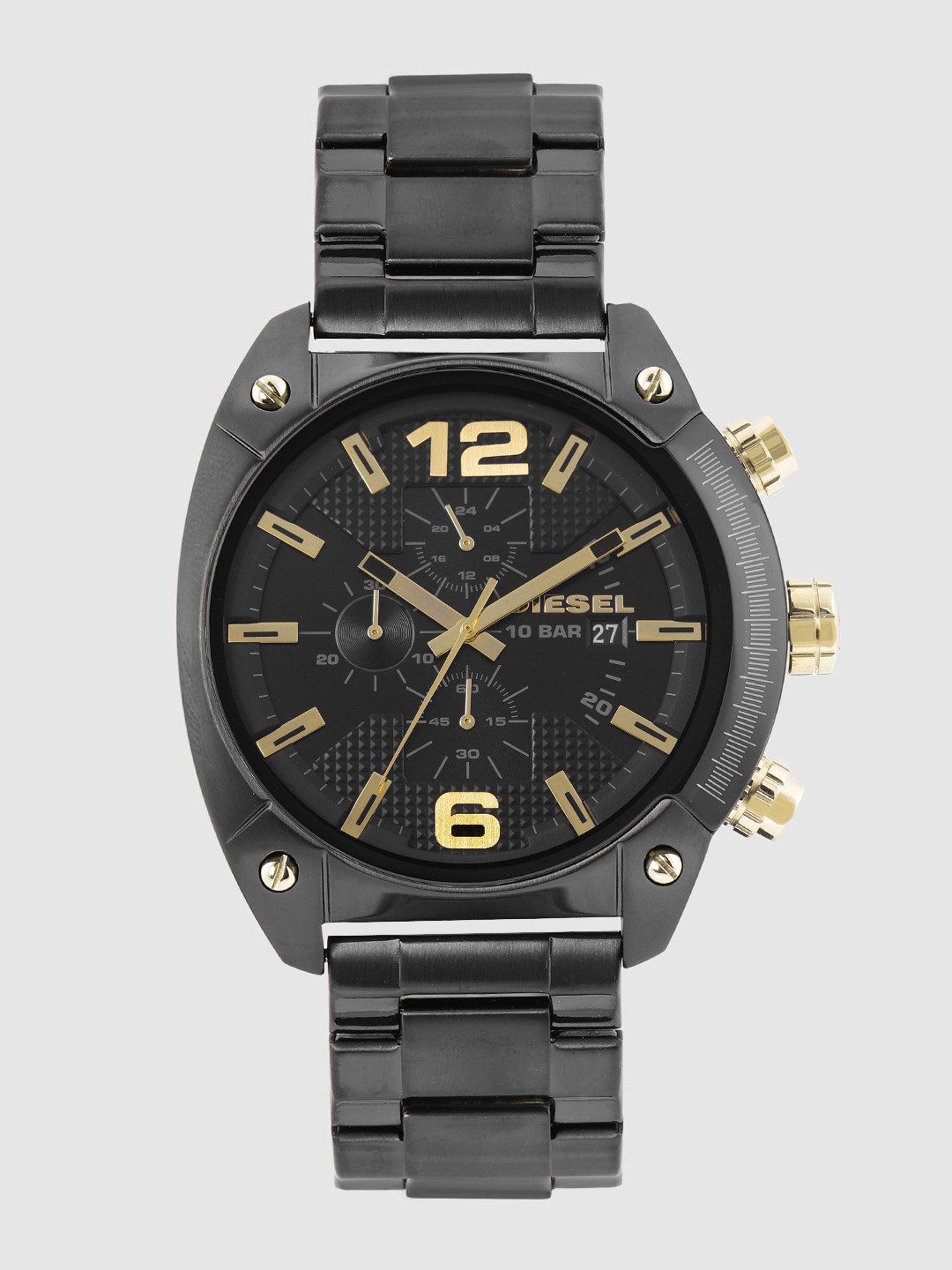 Buy DIESEL Men Black Analogue Watch DZ4504 - Watches for Men 10899504 ...