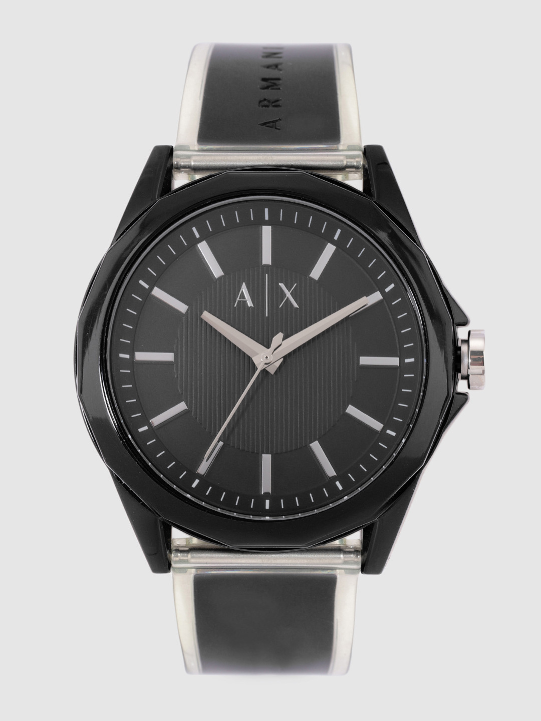 Buy Armani Exchange Men Black Analogue Watch AX2629_SOR - Watches for ...