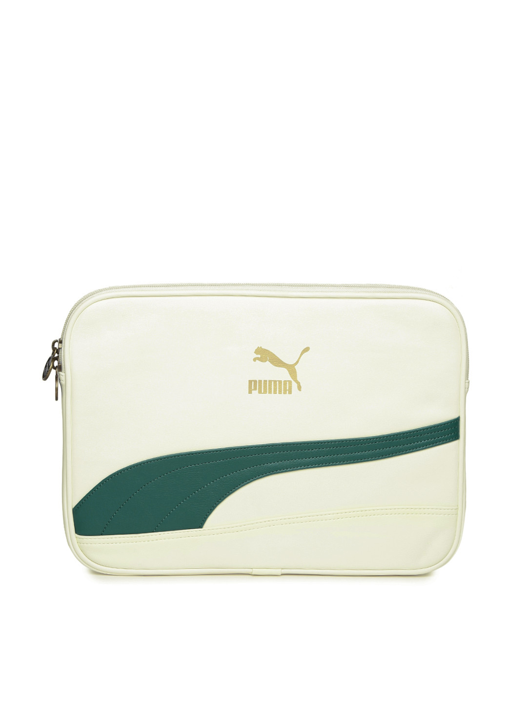 Buy PUMA Men Off White Bytes Laptop Sleeve - Laptop Bag for Men 1089979 ...
