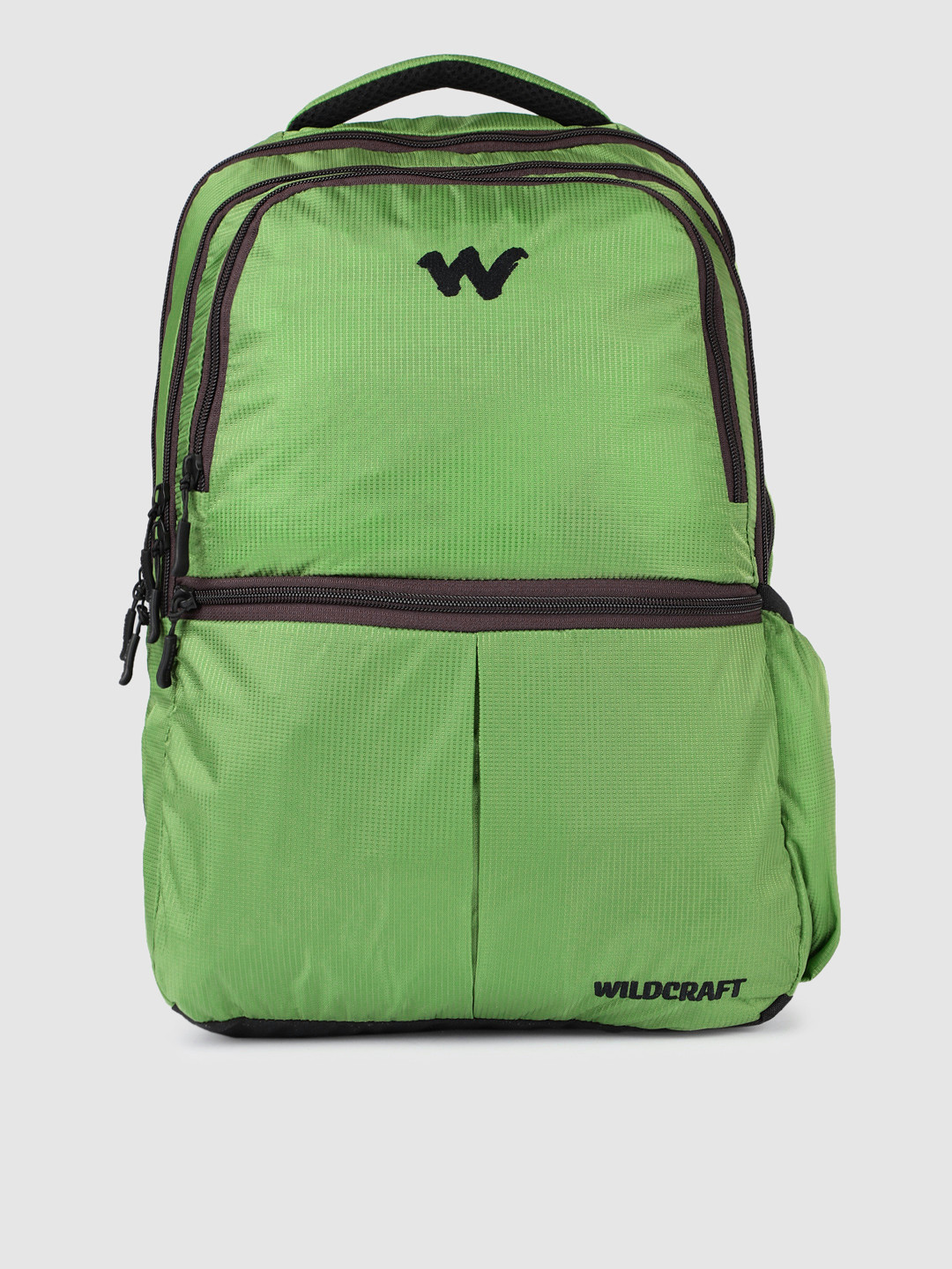 Buy Wildcraft Unisex Green Solid Backpack - Backpacks for Unisex ...