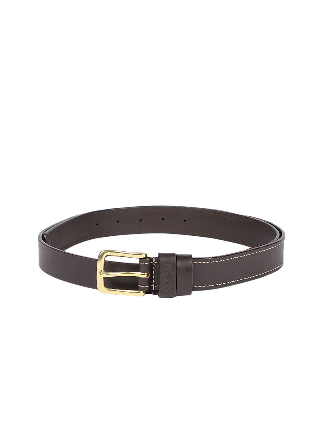 Buy Hidesign Men Brown Solid METIS RIO Leather Belt - Belts for Men ...