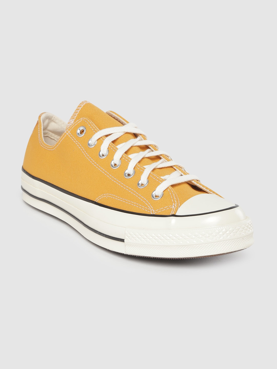 Buy Converse Men Mustard Yellow Solid Sneakers - Casual Shoes for Men ...