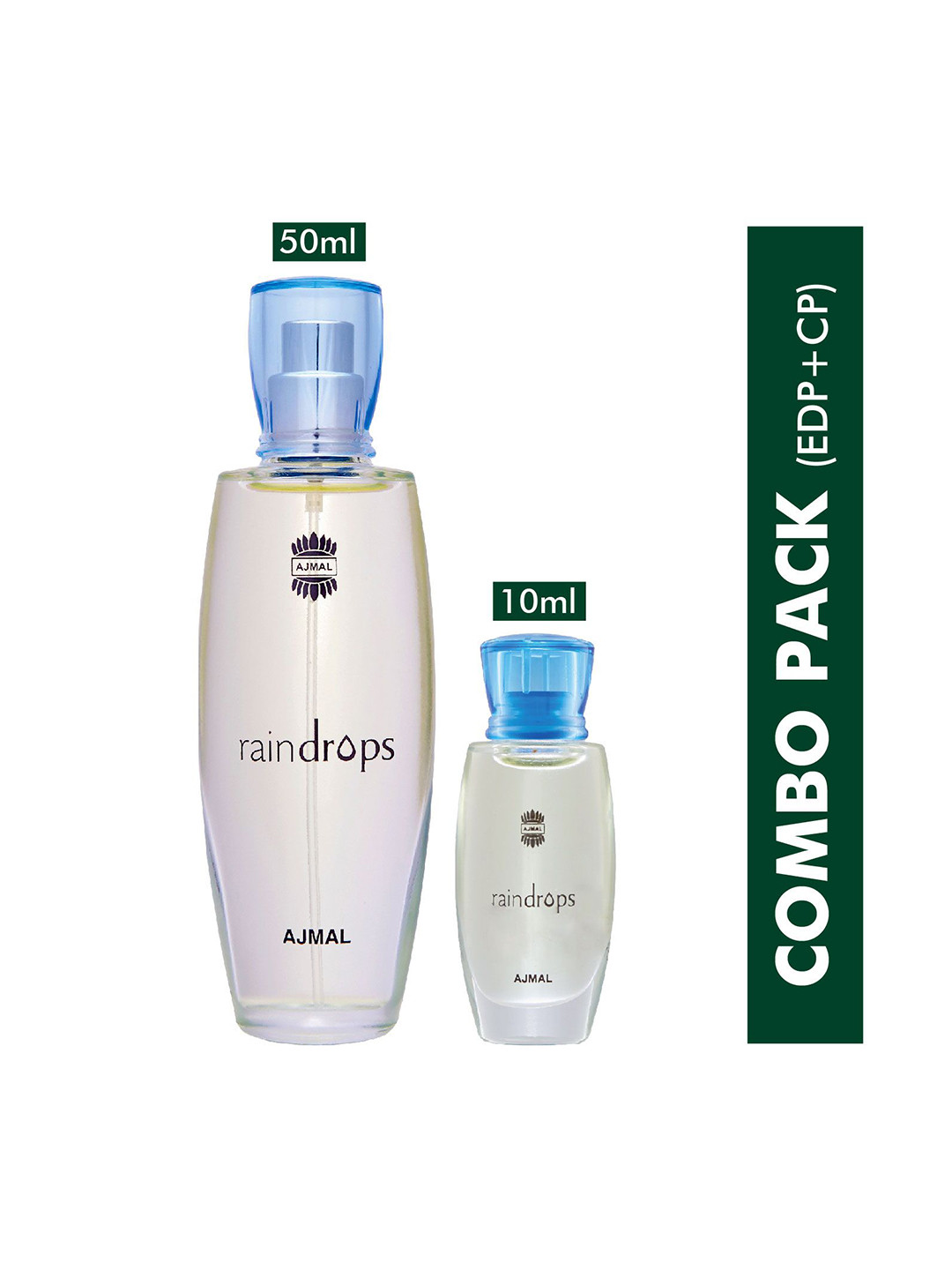 Buy Ajmal Women Set Of Raindrops Concentrated Perfume & Raindrops Eau ...