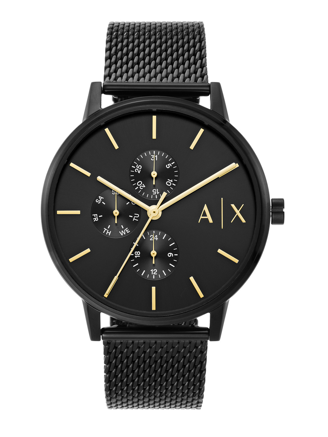 Buy Armani Exchange Men Black Analogue Watch AX2716 - Watches for Men ...