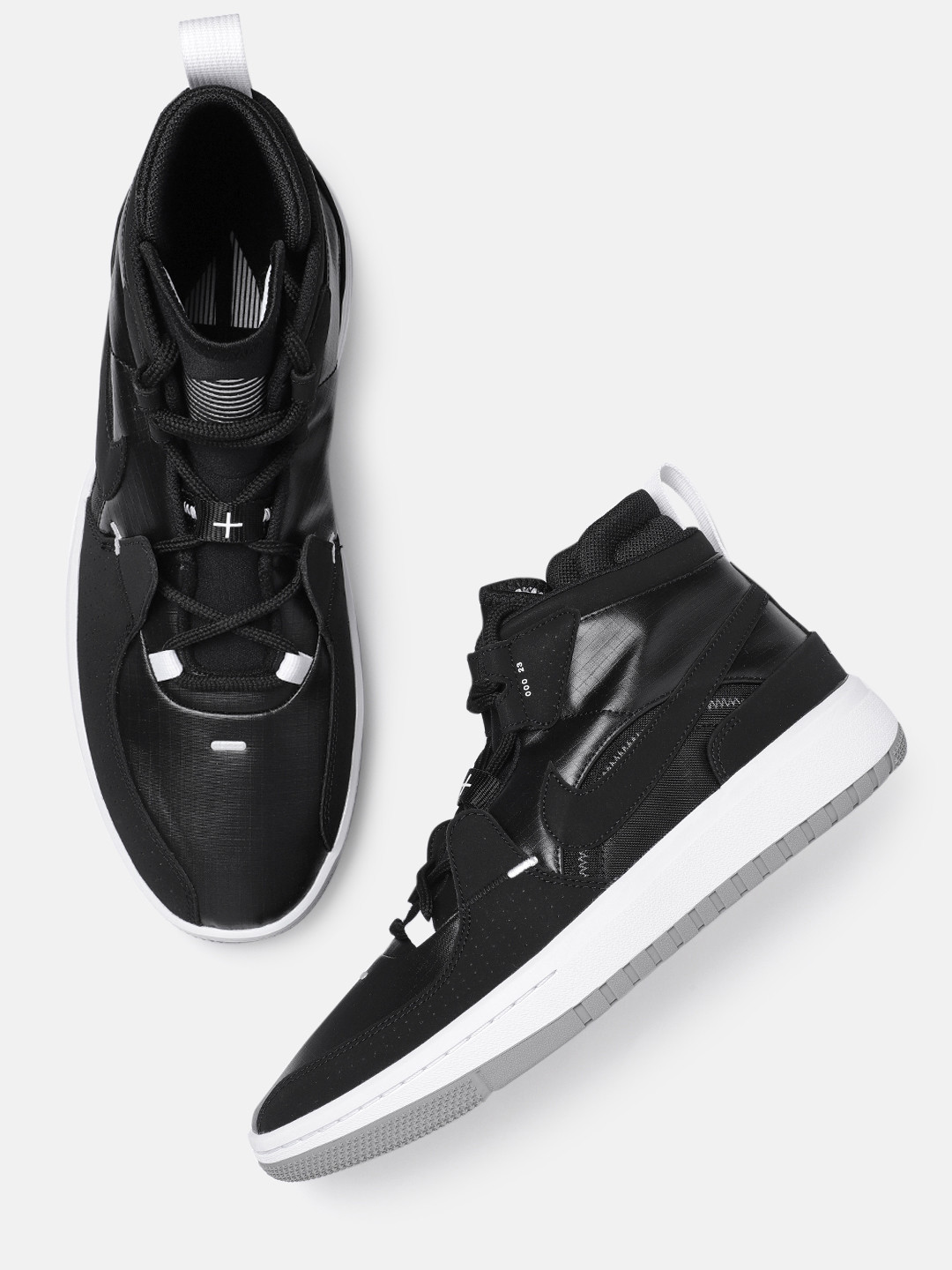 Buy Nike Men Black JORDAN META MORPH UTILITY Basketball Shoes - Sports ...