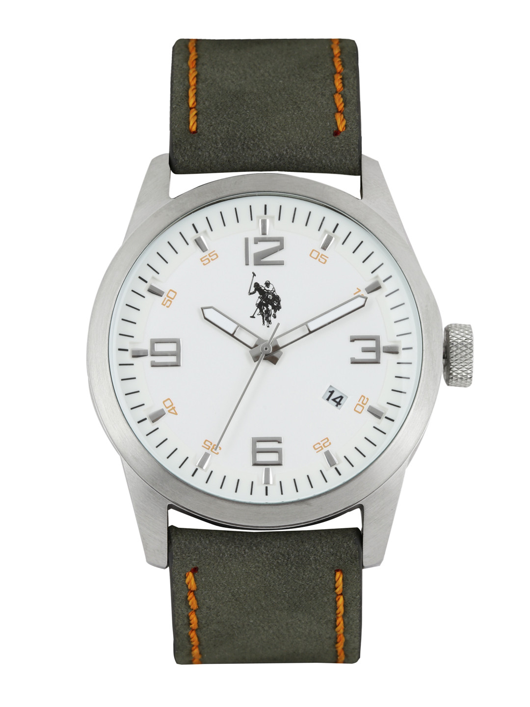Buy U.S. Polo Assn. Men White Dial Watch USAT0114 - Watches for Men ...
