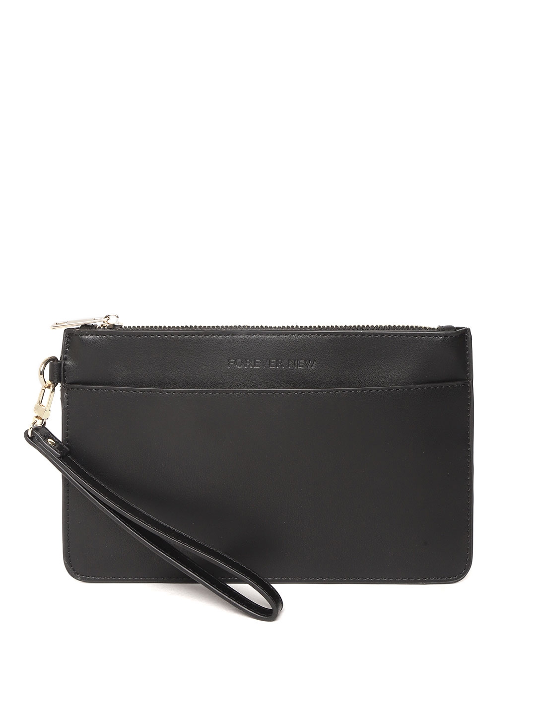 Buy Forever New Black Solid Purse - Clutches for Women 11055560 | Myntra