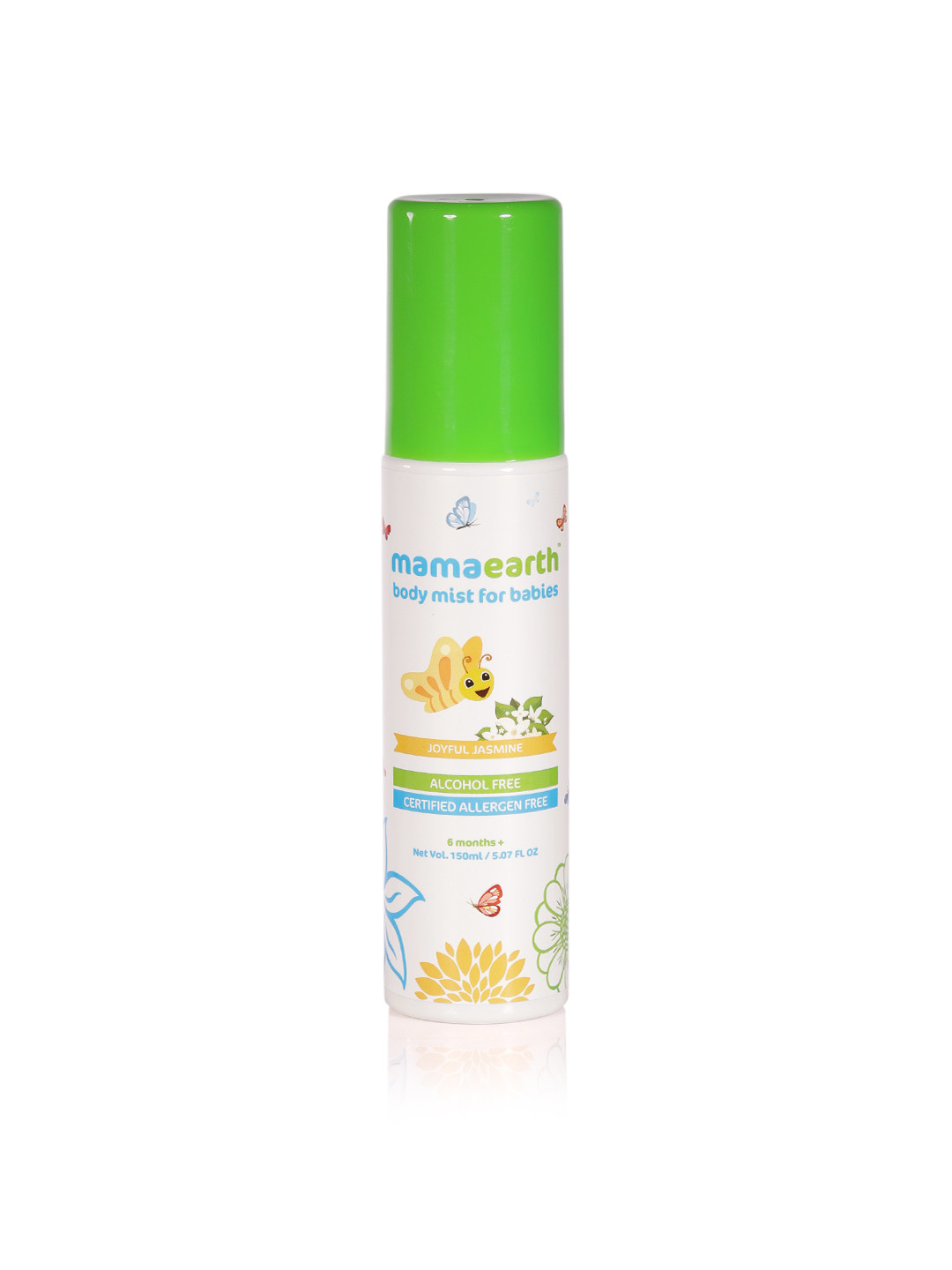 Buy Mamaearth Sustainable Kids Joyful Jasmine Body Mist 150ml - Body ...