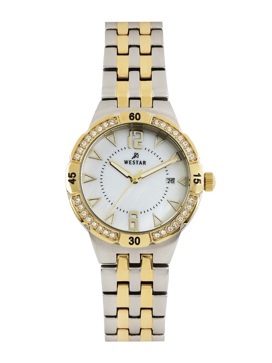 Buy Westar Women Pearly White Dial Watch 0427CBN111 - Watches for Women ...
