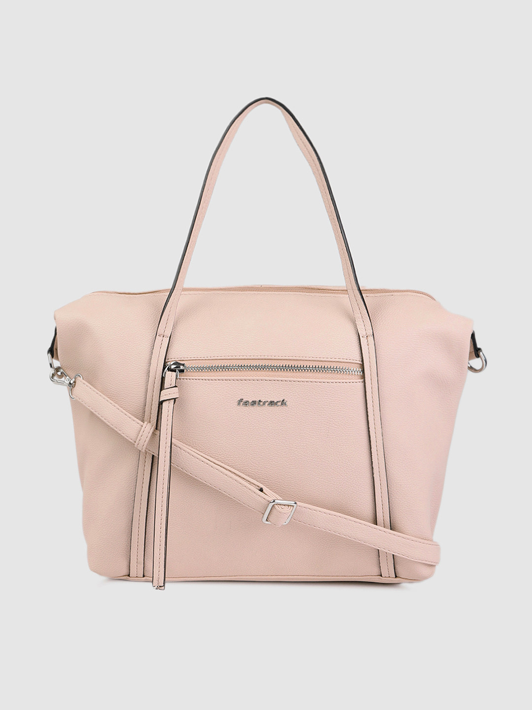 Buy Fastrack Pink Solid Handheld Bag - Handbags for Women 11104218 | Myntra