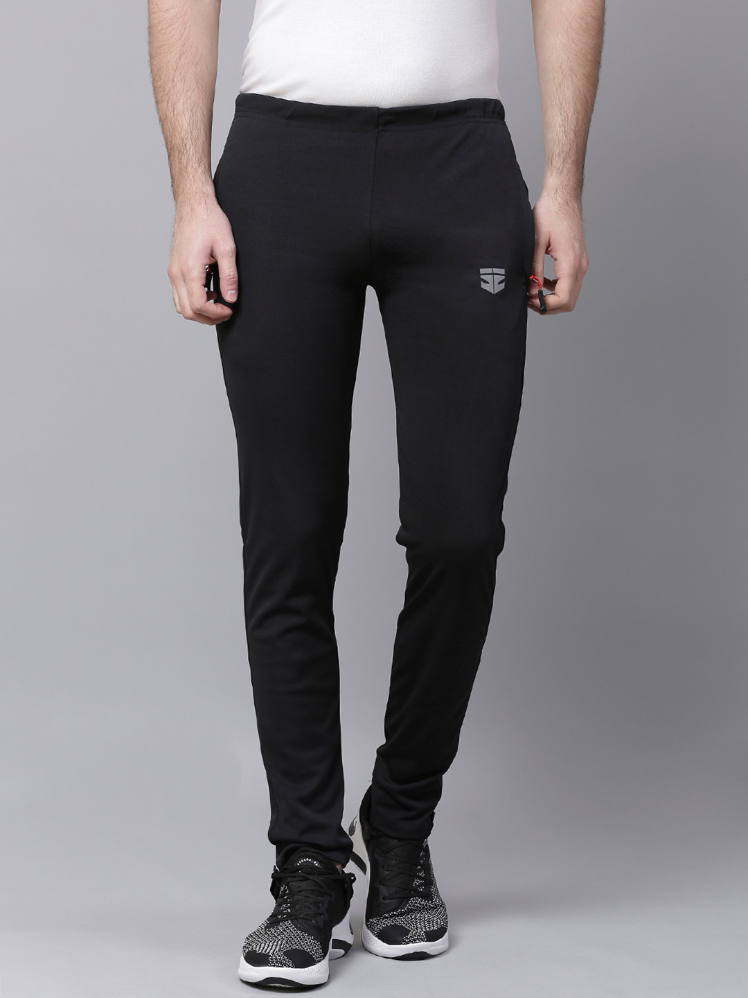 Buy Sports52 Wear Men Black Solid Training Track Pants - Track Pants ...