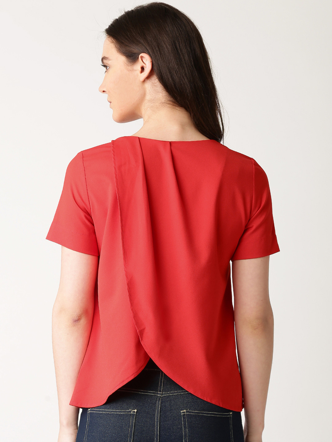 Buy DressBerry Red Top - Tops for Women 1116014 | Myntra