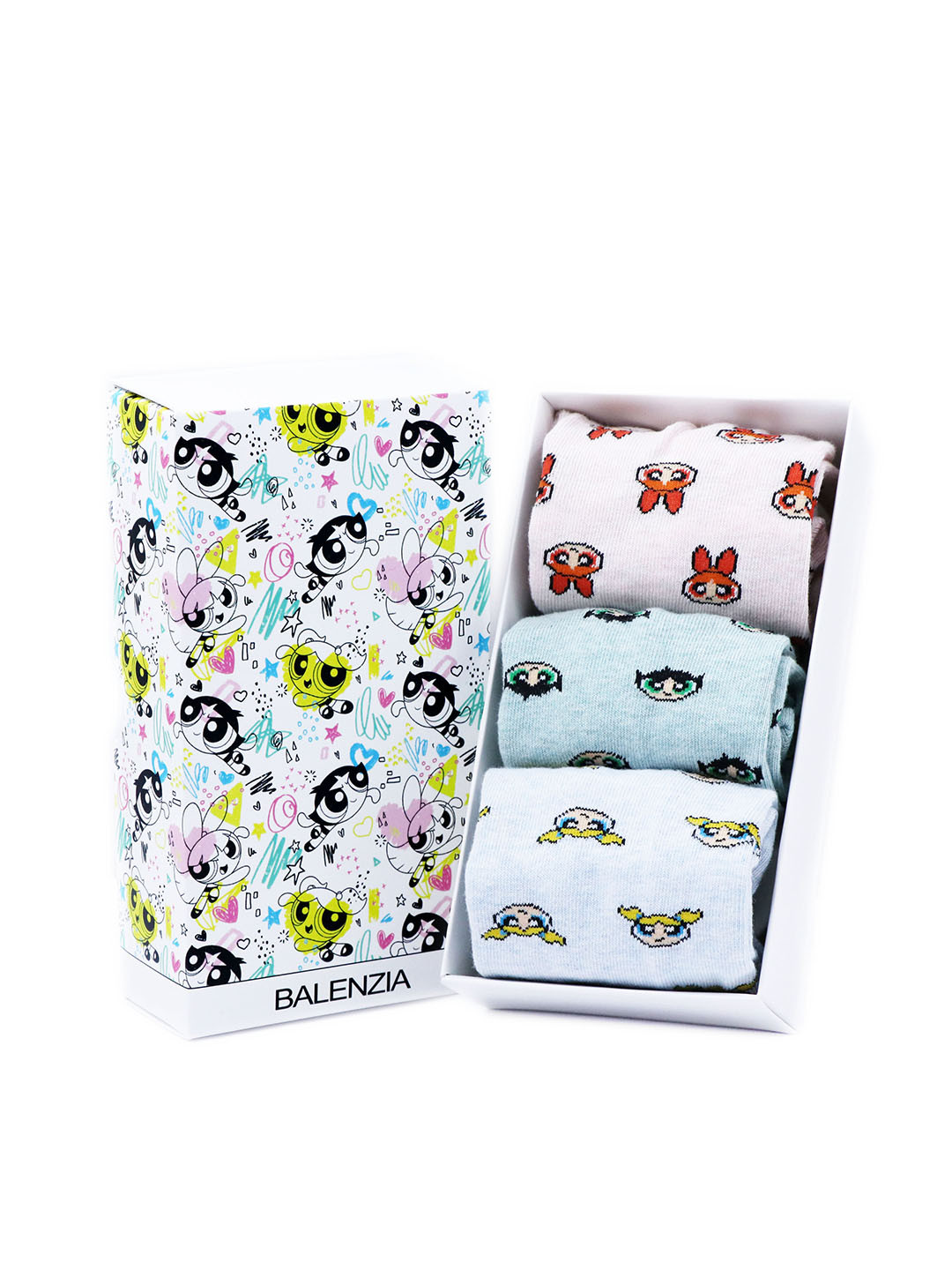Buy Cartoon Network Women Pack Of 3 Assorted Ankle Length Power Puff ...