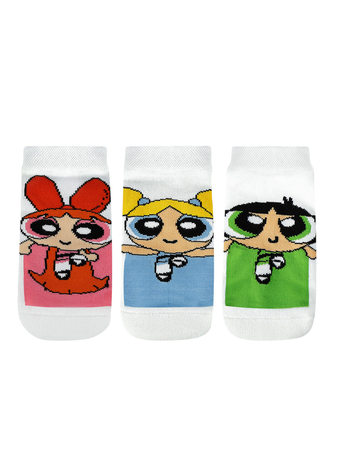 Buy Cartoon Network Women Pack Of 3 Assorted Ankle Length Socks - Socks ...