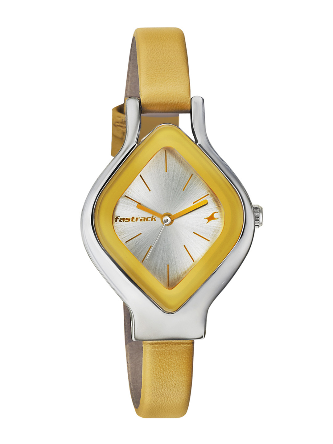 Buy Fastrack Women Silver Toned Dial Watch 6109SL01 - Watches for Women ...