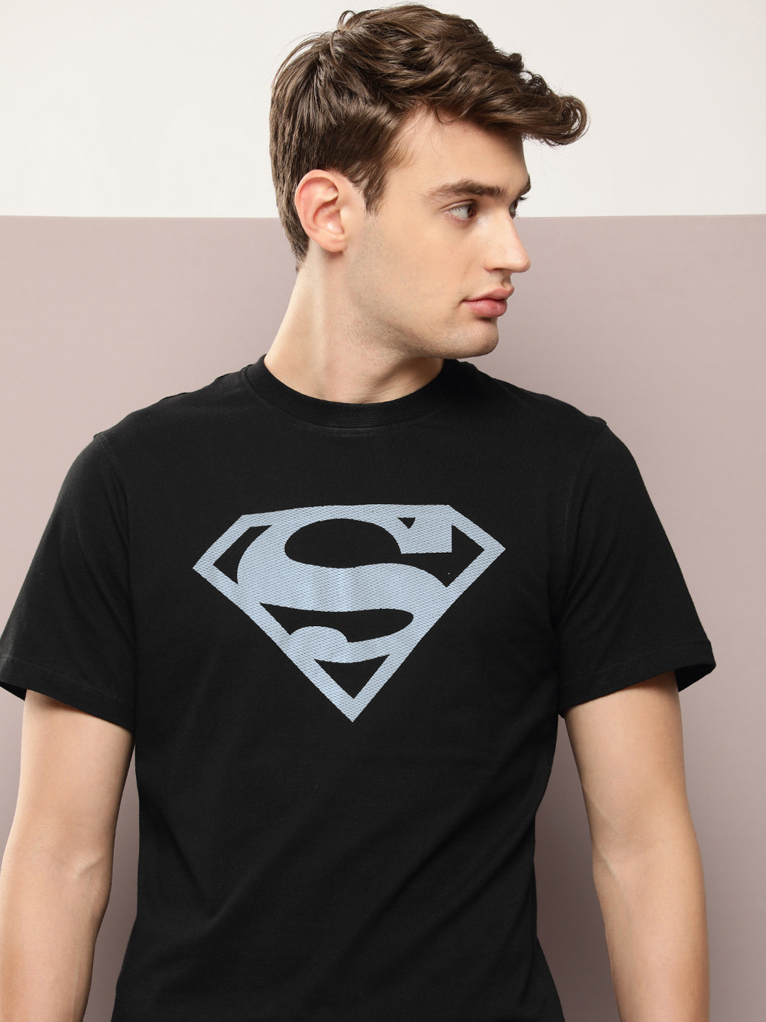 Buy Justice League Superman Printed Pure Cotton T Shirt - Tshirts for ...