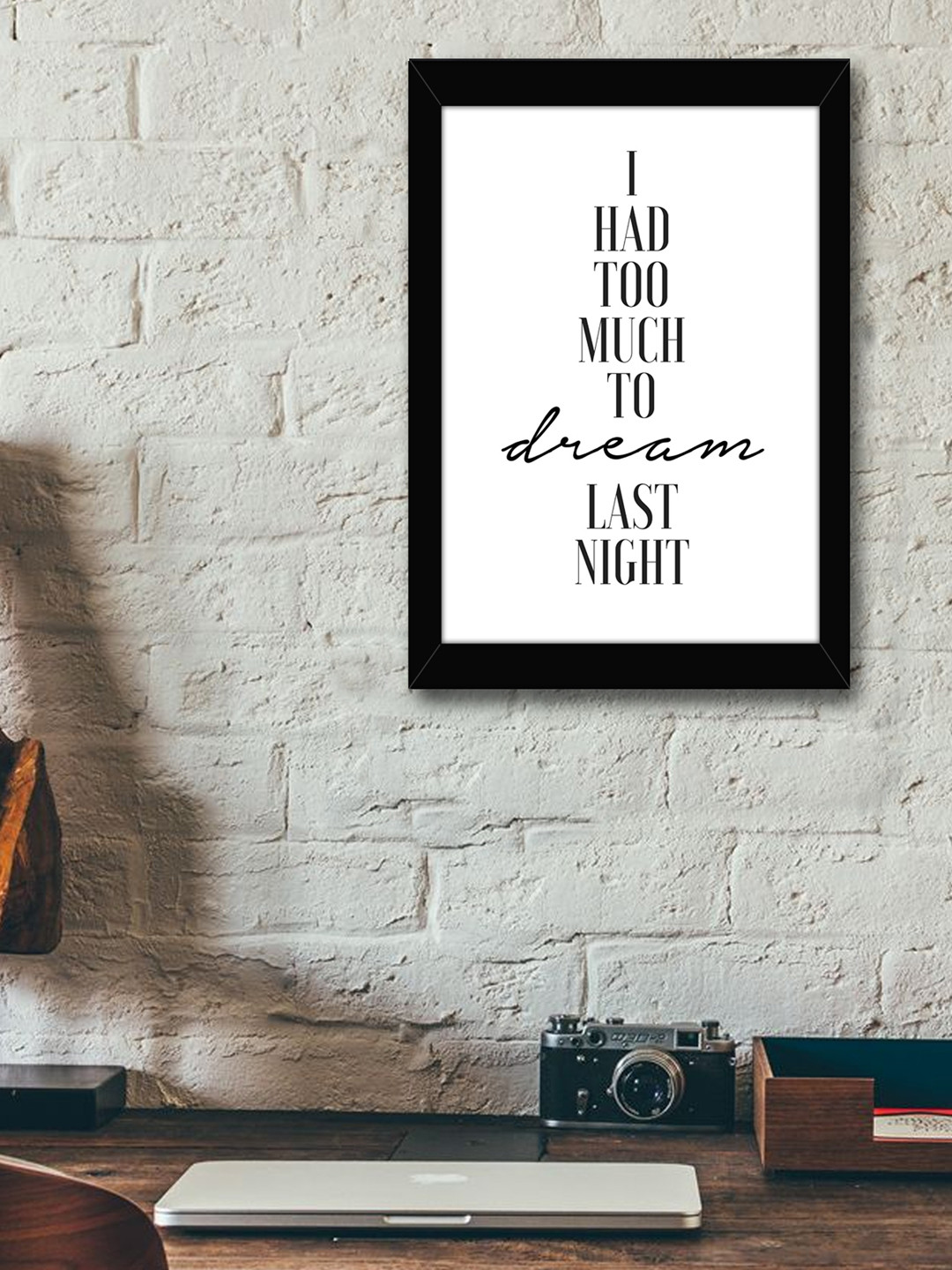 Buy TIED RIBBONS Inspirational Framed Poster With Black Frame - Wall ...