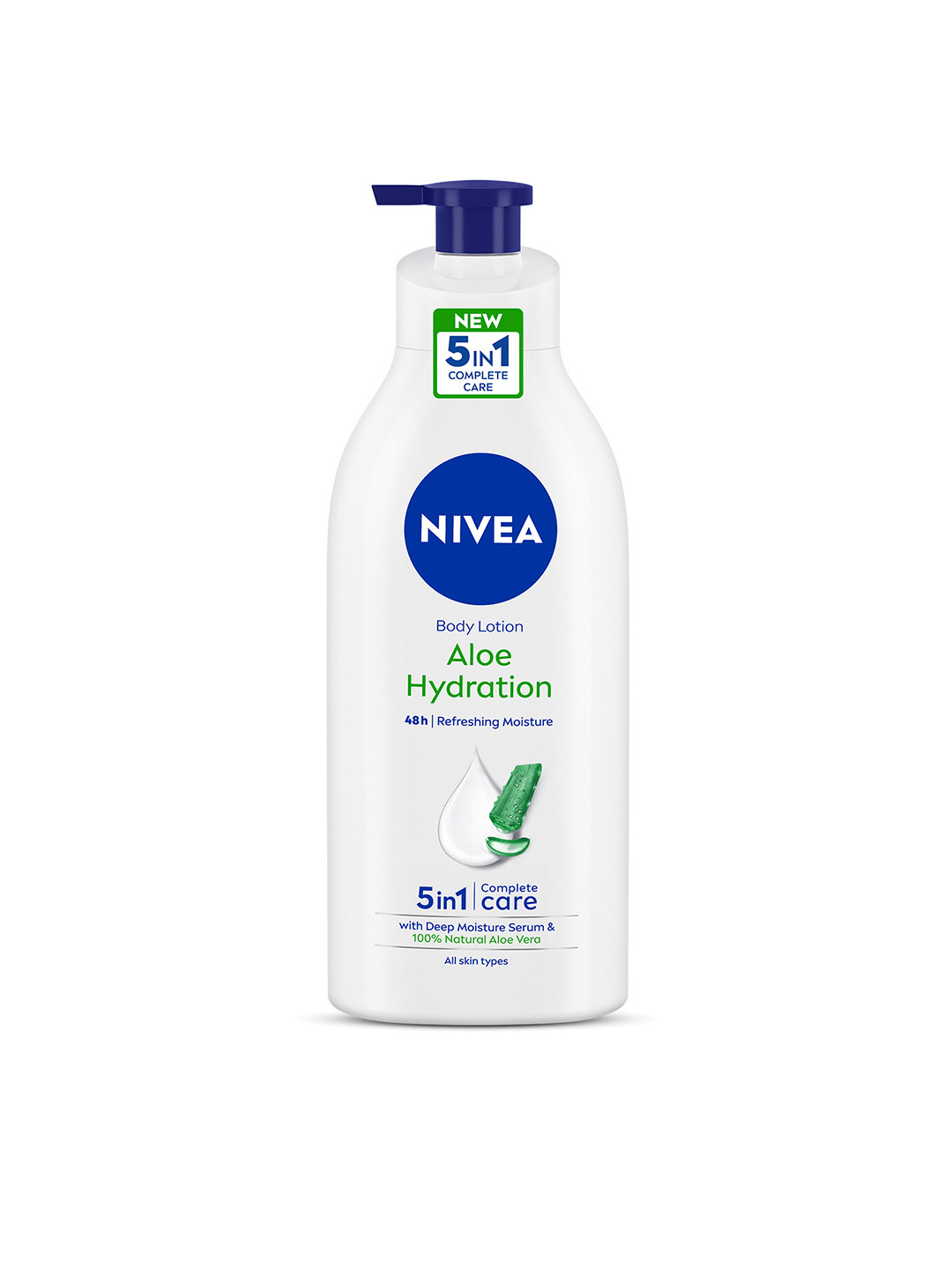 Buy Nivea Aloe Hydration Body Lotion 600 Ml - Body Cream And Lotion for ...