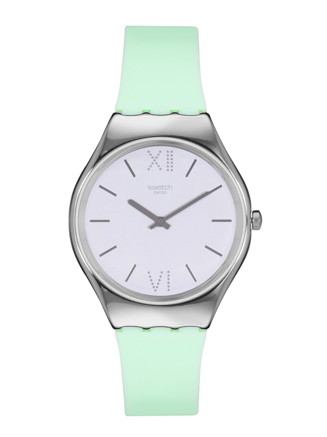 Buy Swatch SkinIrony Women White Water Resistant Analogue Watch SYXS125 ...