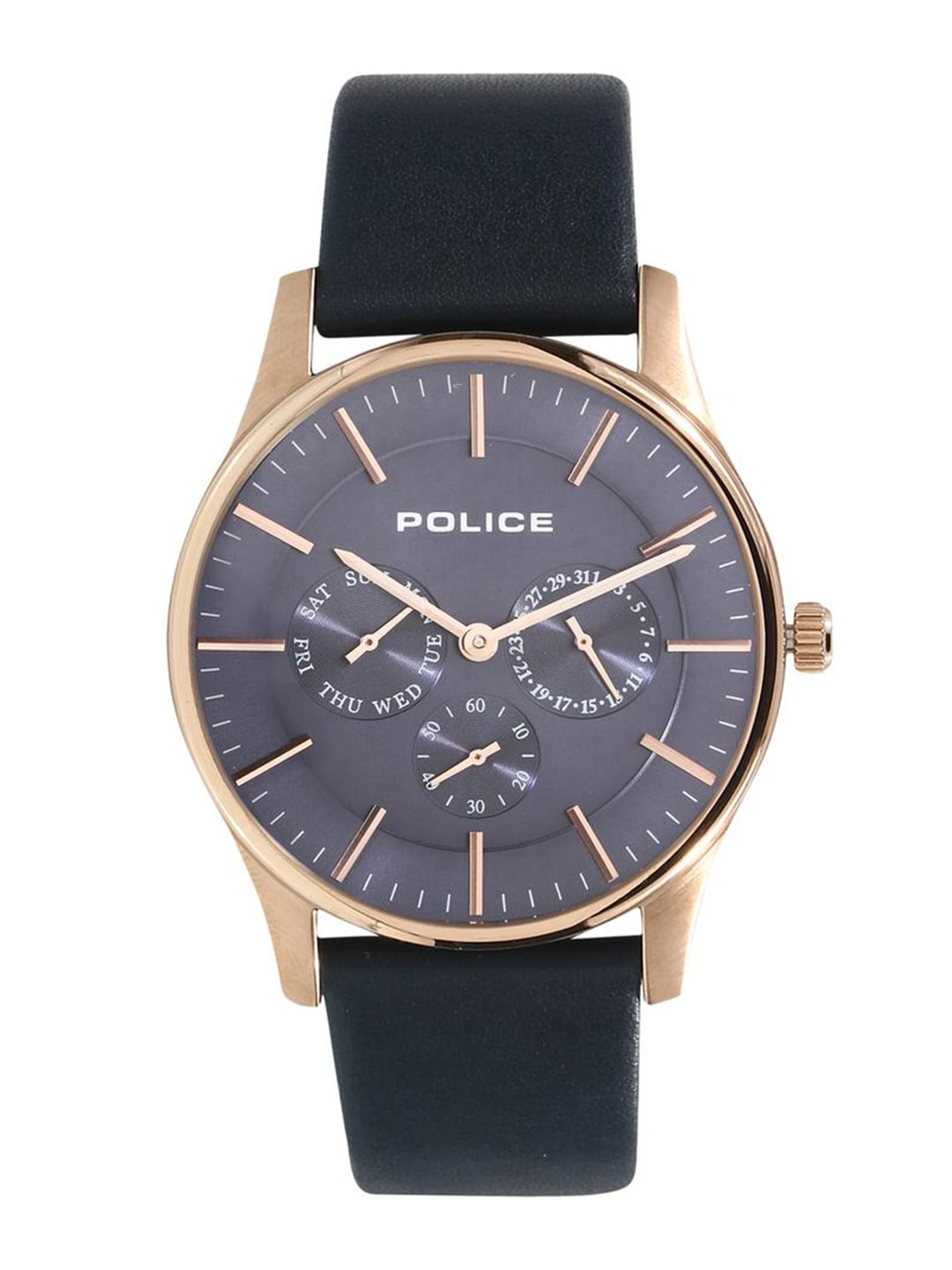 Buy Police Men Navy Blue Analogue Watch NBPL14701JSR03 - Watches for ...