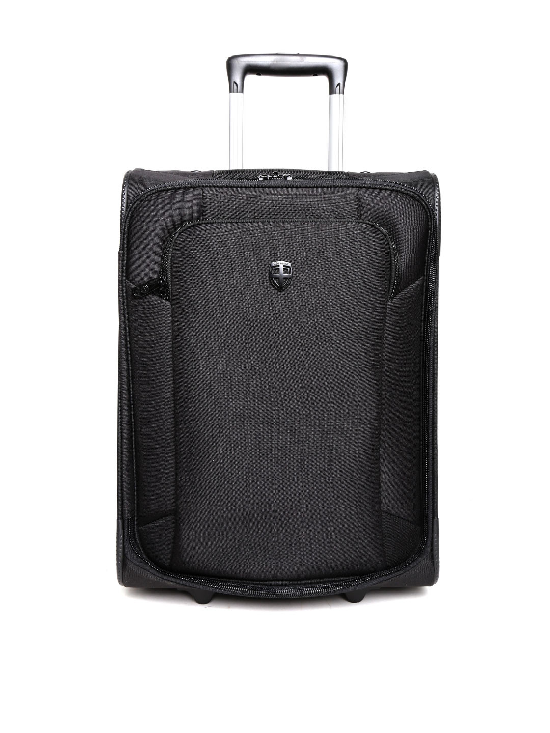 Buy Ellehammer Unisex Black Trolley Bag - Trolley Bag for Unisex ...