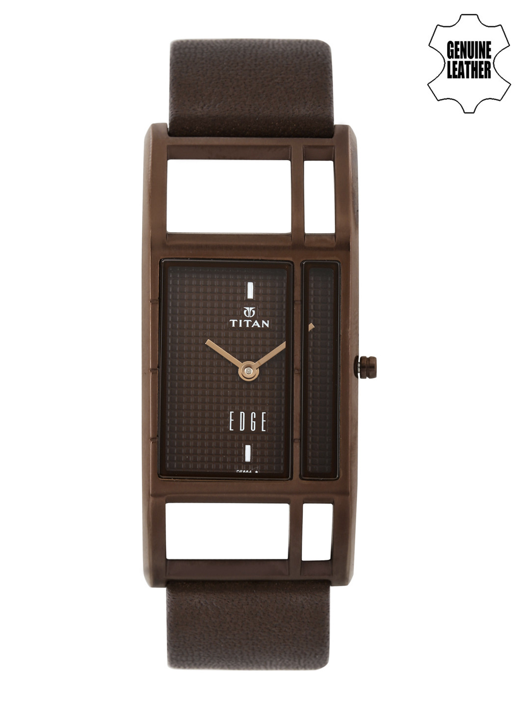 Buy Titan Edge Women Brown Dial Watch 2549QL01 - Watches for Women ...